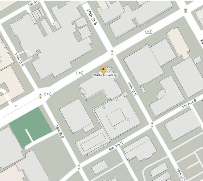 Contact Information & Location - UAB Institutional Research Core Program